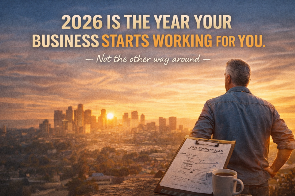 2026 Is the Year Your Business Starts Working for You - Edison Guzman
